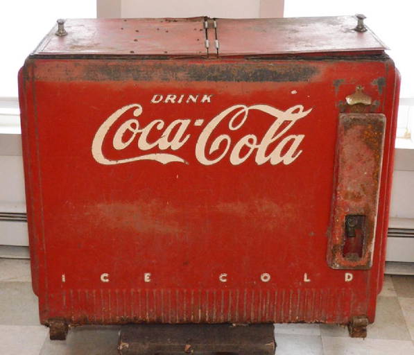 1940s Electric Coca Cola Cooler Chest