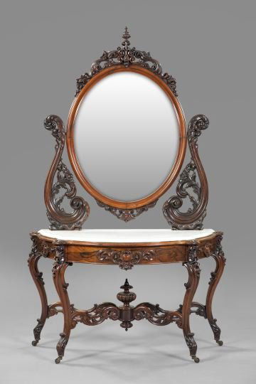 1260: American Rococo Revival Rosewood Duchesse - Sep 27, 2009 | New ...