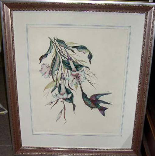 Art Hummingbirds Dan Mitra (american, Contemporary