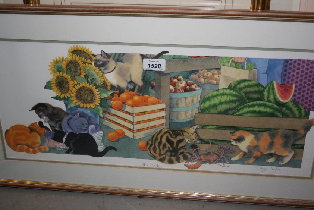 Kathryn Naylor, Artist's Signed Coloured Print, ' The