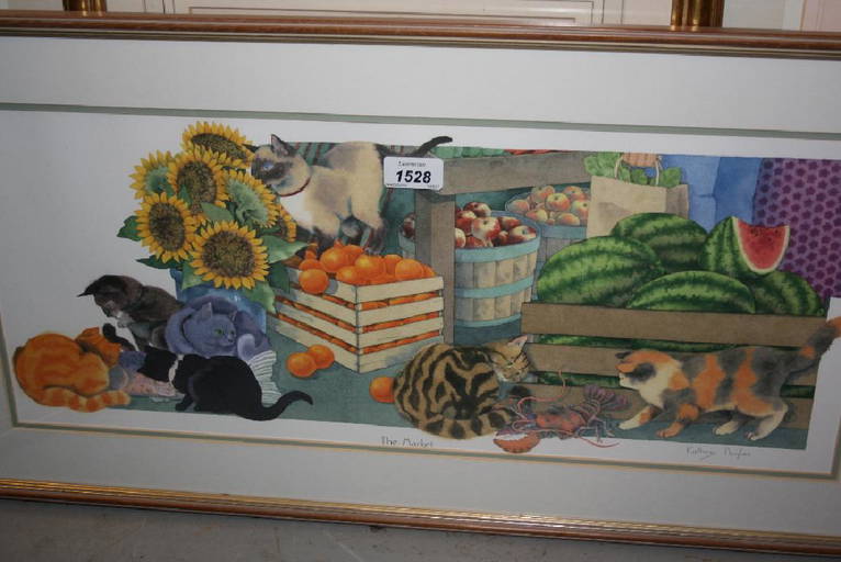 Kathryn Naylor, Artist's Signed Coloured Print, ' The