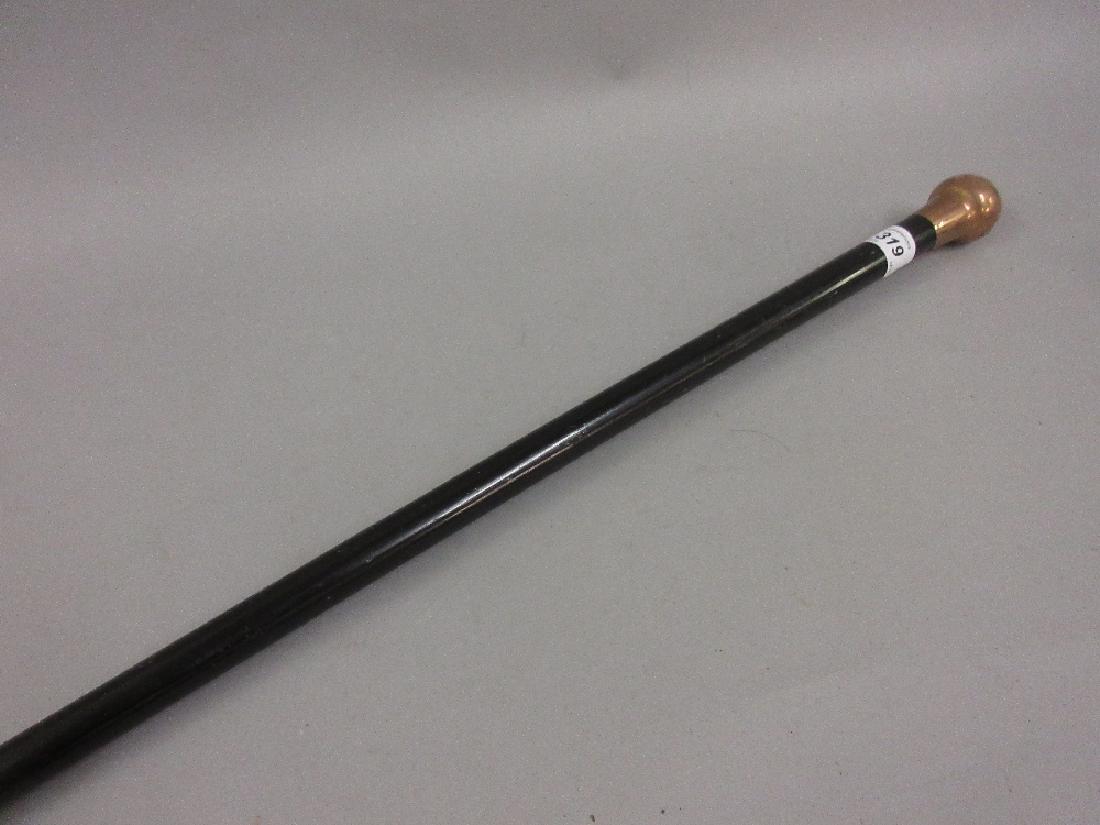 Antique Carved Articulated Boxer Dog Walking Cane