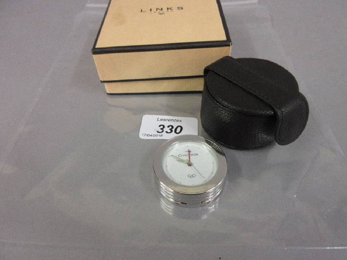 Links Of London Concorde Commemorative Travel Clock In