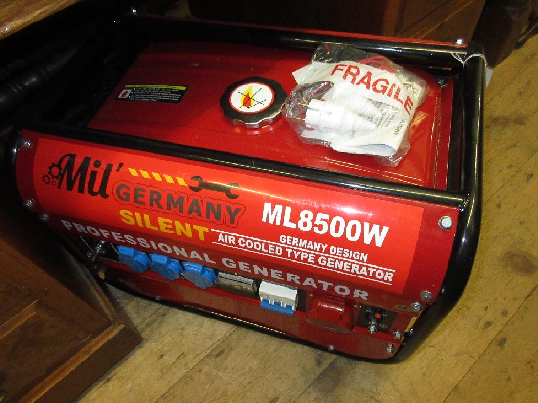 Mil German model ML8500W generator