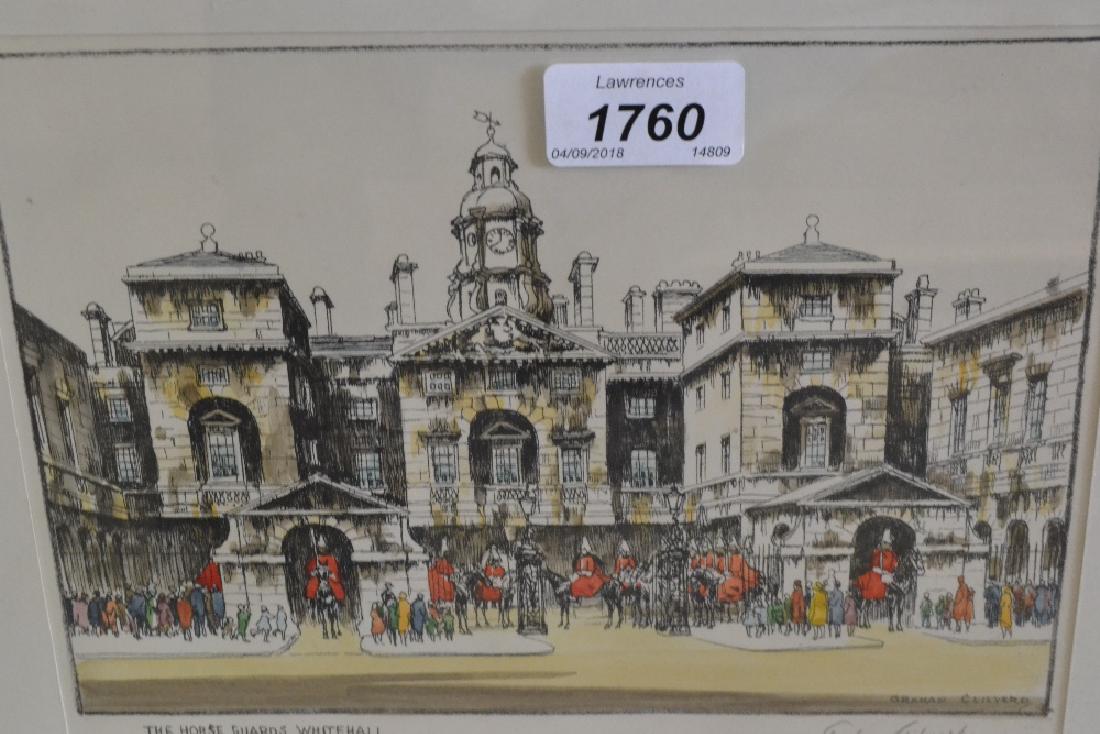 Graham Clilverd, set of four signed prints, London - Sep 05, 2018 ...