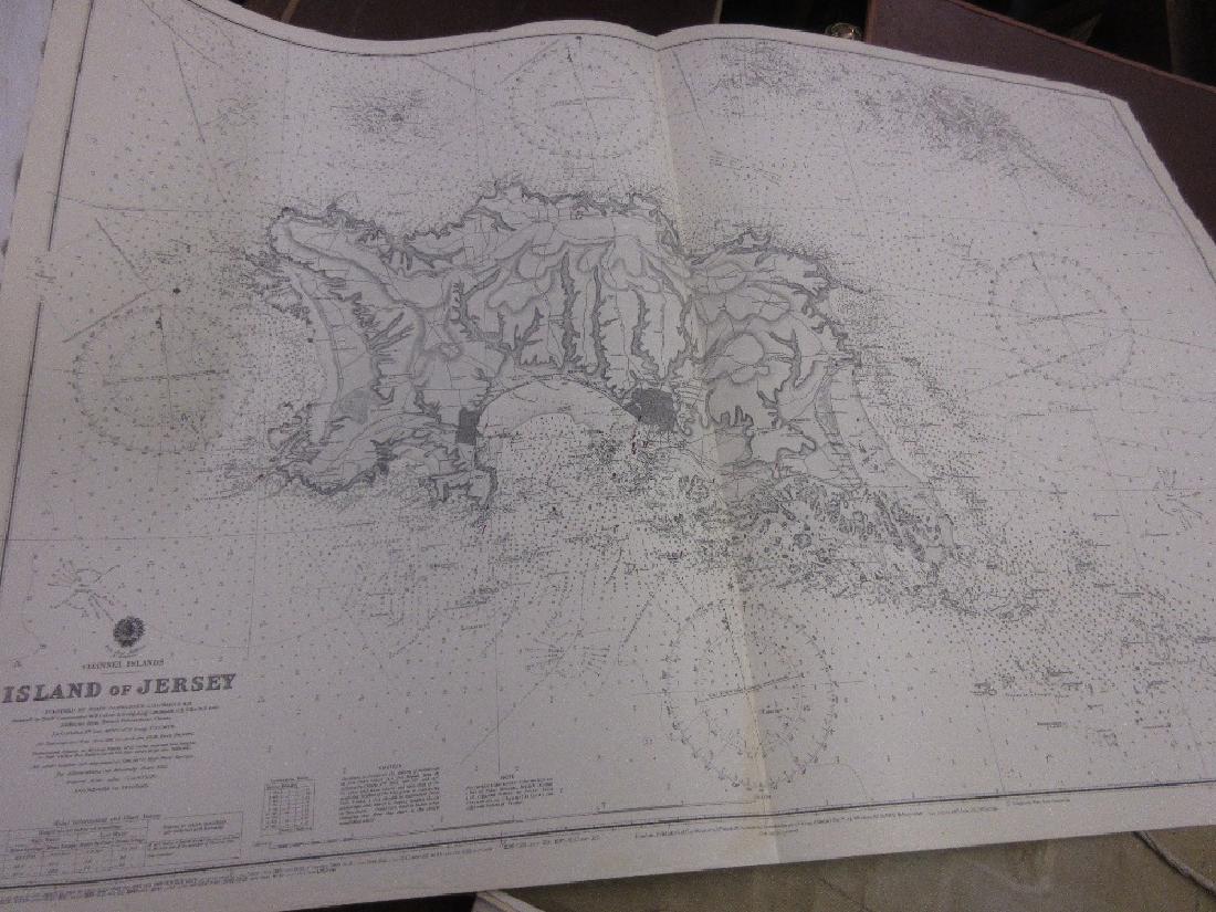 Folio Of Various Early 20th Century Maps And Three