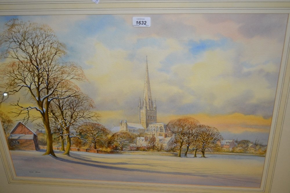Clive Pryke, large watercolour, study of Norwich - Feb 03, 2016 ...