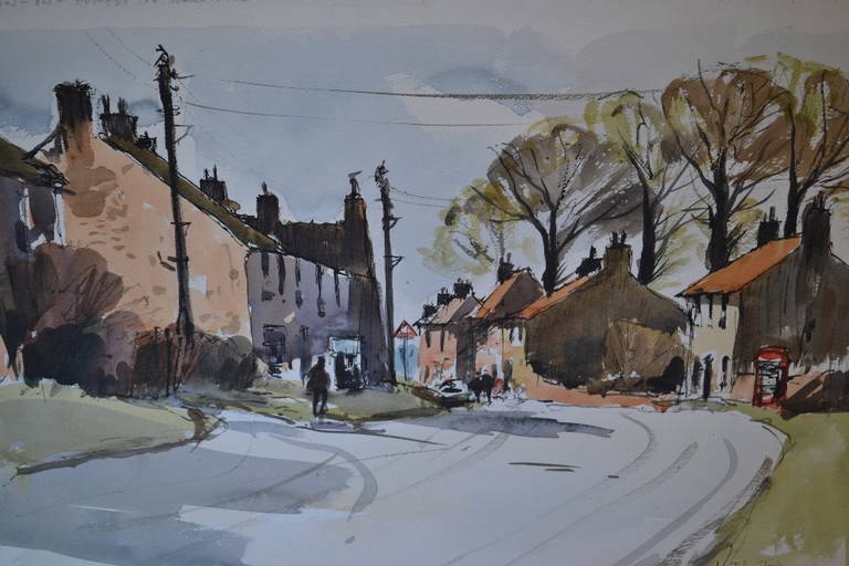 John Tookey, Two Unframed Watercolours, Sutton On