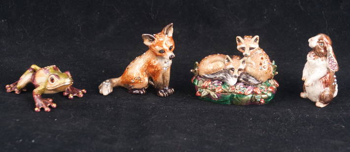 Group Of Jay Strongwater Boxes