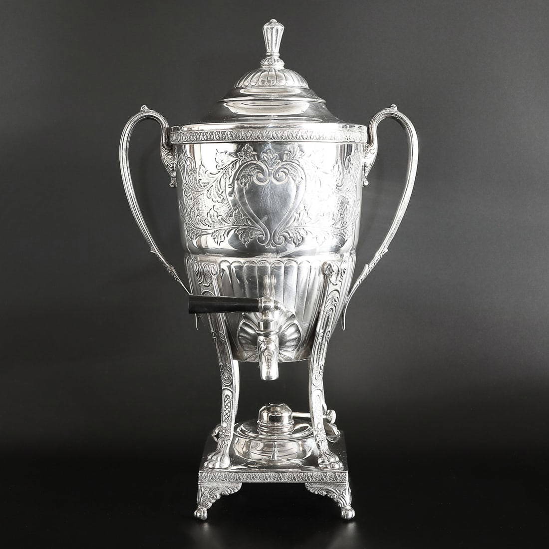 Vintage Mappin And Webb Ltd. Silver Plated Drink Urn Auction