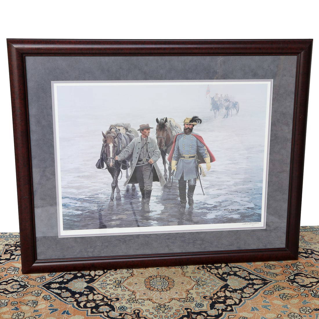 David Wright Limited Edition Historical Print Depicting Stuart And ...