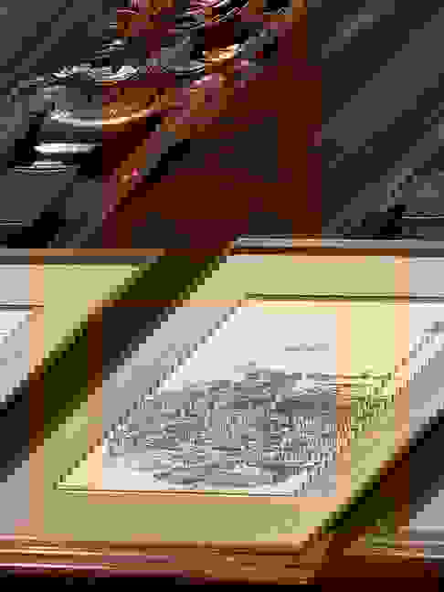 Vintage Framed Pen & Ink Print "my Silver City" By Christopher P ...