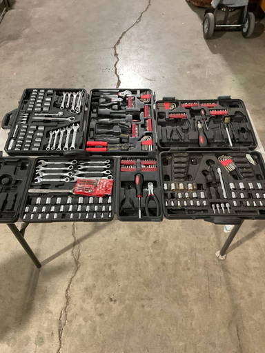 Trio Of Durabuilt Tool Sets Mostly Complete Incl. Socket Sets ...