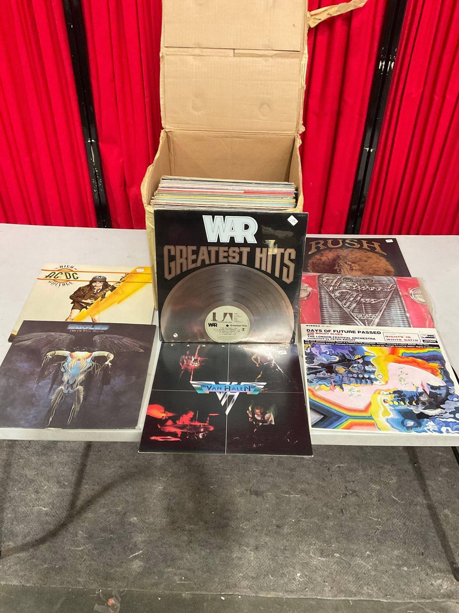 Collection 50+ Of Classic Rock Albums Incl Van Halen, Fleetwood Mac, Ac ...