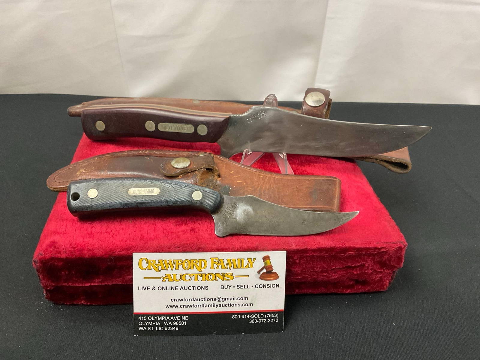 Vintage Schrade Old Timer Knife Model 15ot Deerslayer W/ Leather Sheath ...