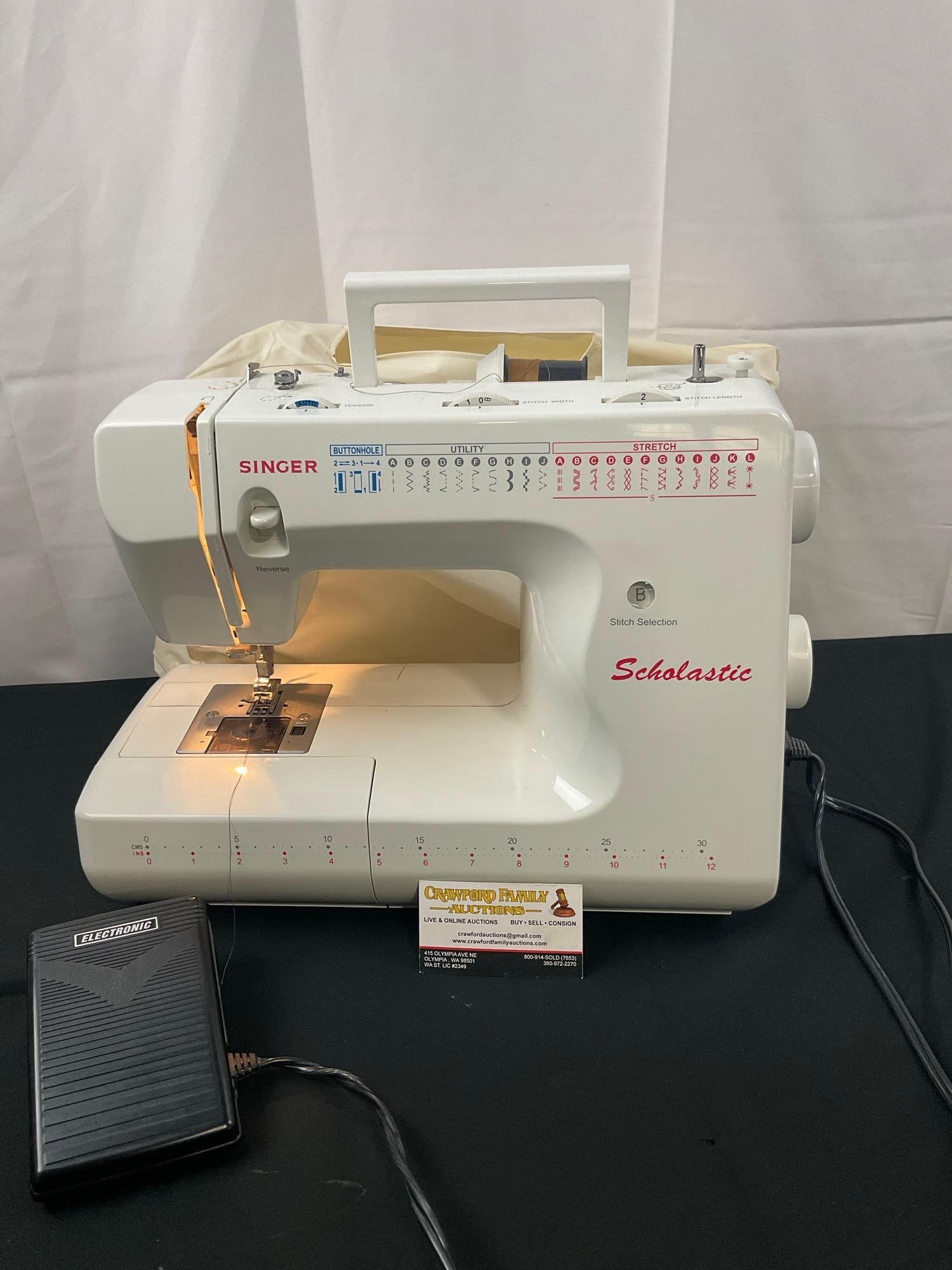 Singer Sewing Machine Model 6510 Scholastic School Model Auction