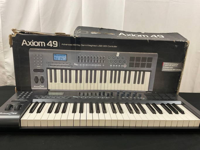 M Audio Axiom 49 Advanced 49 Key Semi Weighted Usb Midi Controller In ...