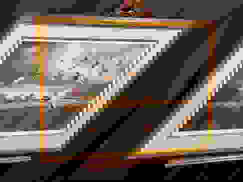 Framed Signed & #d 242/750 Lithograph Of Threatening Skies - Mallards ...