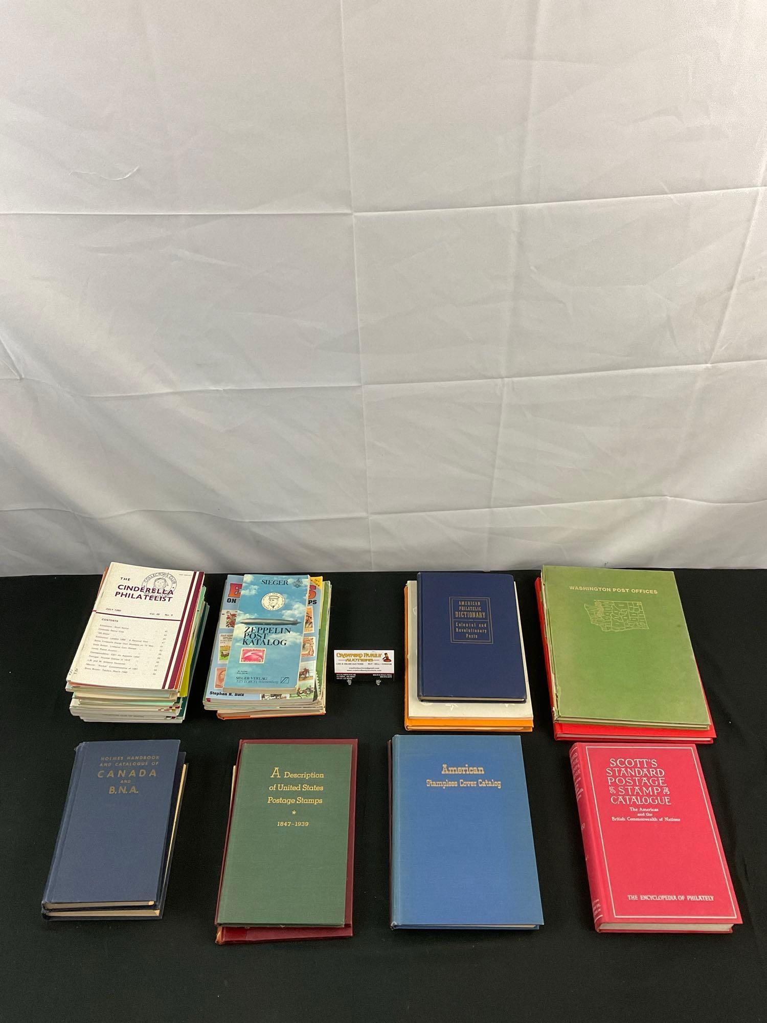 50 Pcs Vintage Philatelic Stamp Collecting Book Collection. Washington ...