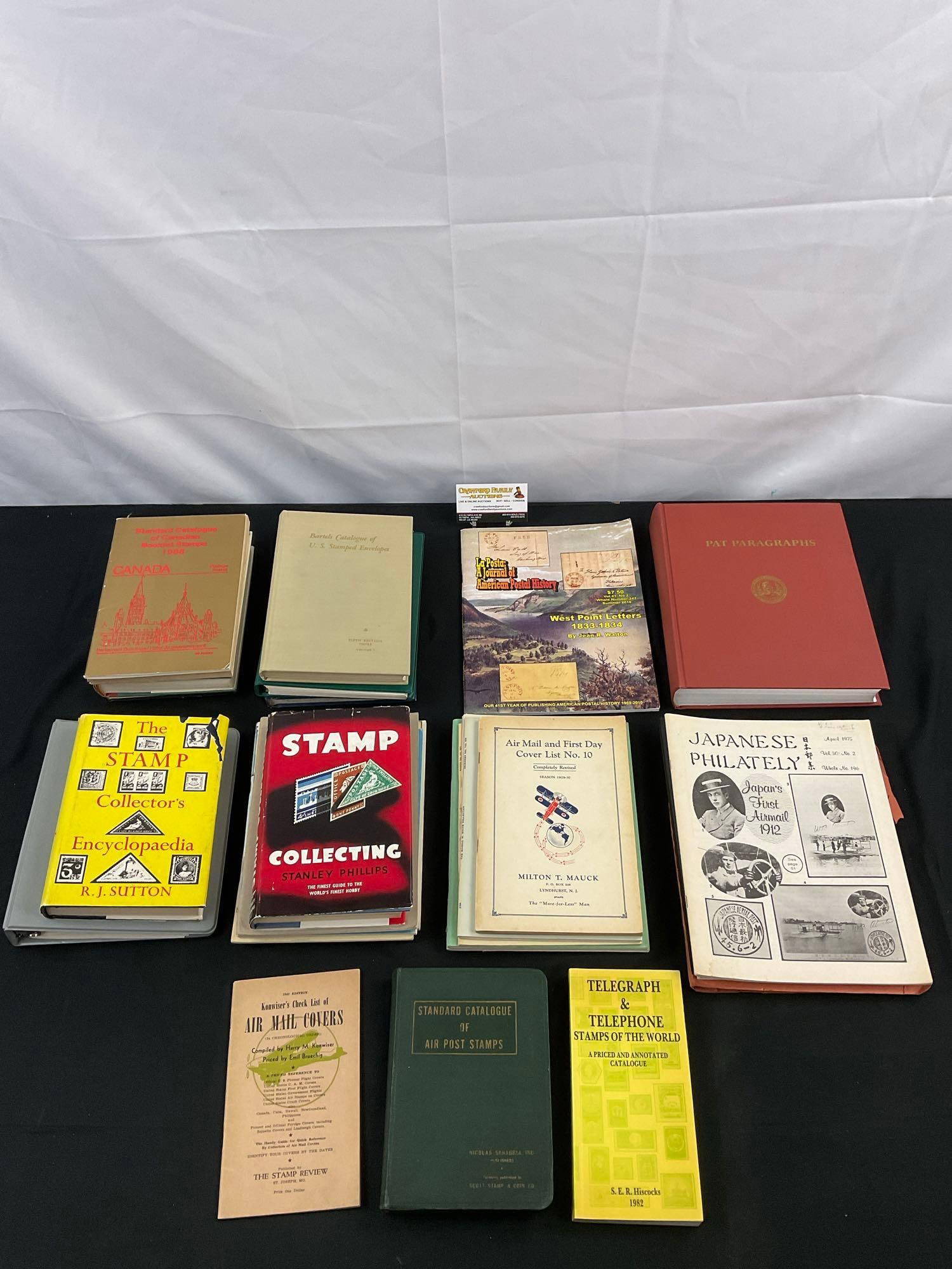 33 Pcs Vintage Philatelic Stamp Collecting Book Collection. Stamp ...
