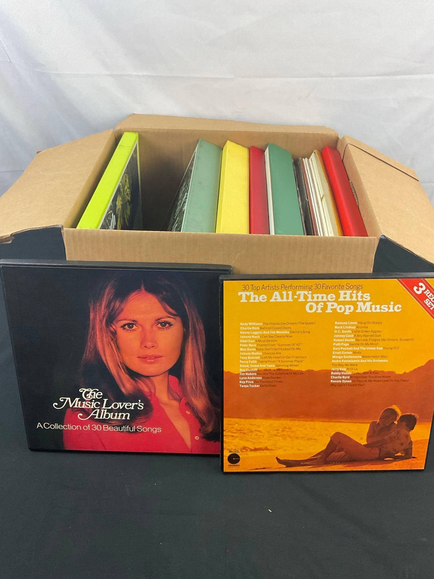 Vintage Record Albums/ Collections + Additional Vinyls - See Pics Auction