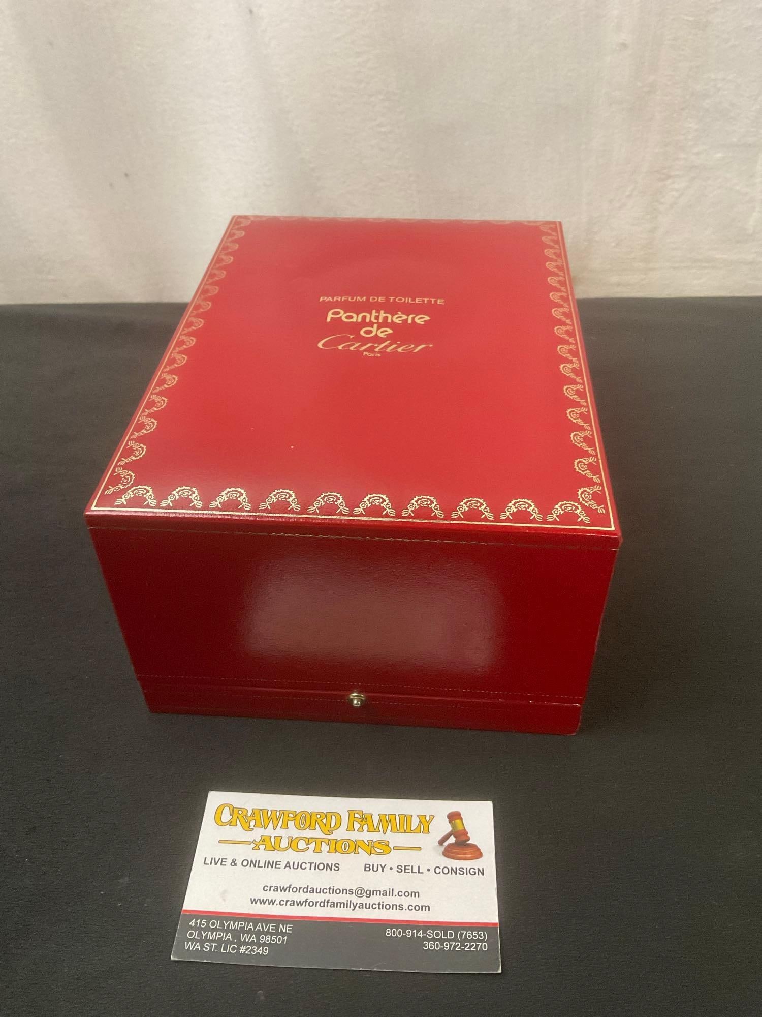 Factice/dummy Bottle Parfum De Toilette Panthere De Cartier Paris ...