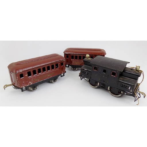 Lionel New York Central #158 Tinplate 3 Pcs