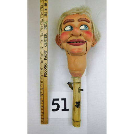 Rare Dan Lavender Design Ventriloquist Head