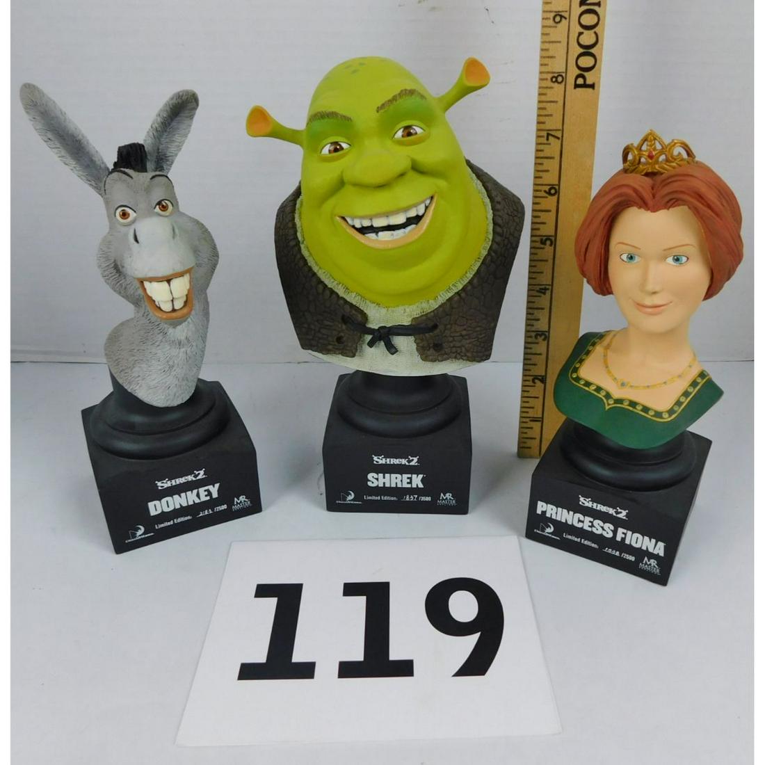SHREK LIMITED EDITION BUST SET - Feb 04, 2020 | Teel Auctions in PA