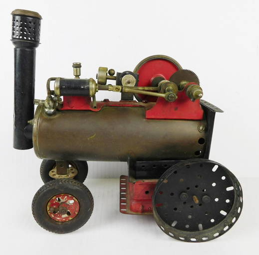 Antique Steam Powered Tractor Toy