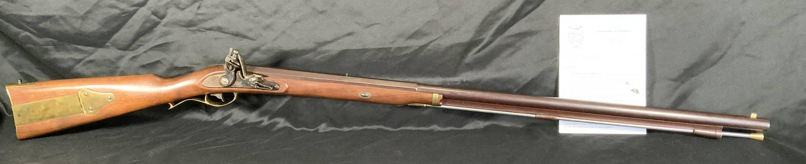 Harpers Ferry 1803 55 Calibur Black Powder Long Rifle.