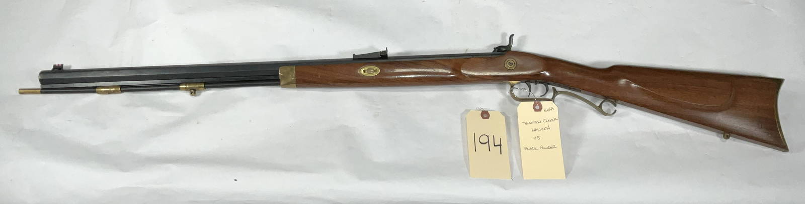 Thompson Center Hawken .45 Cal Cap And Ball Black Powder Rifle.