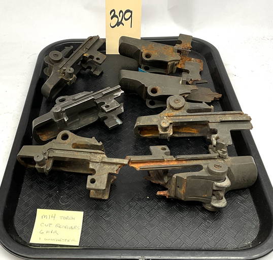 Lot Of M14 Torch Cut Receivers.