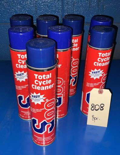 8 Pc S 100 Total Cycle Cleaner Cans.