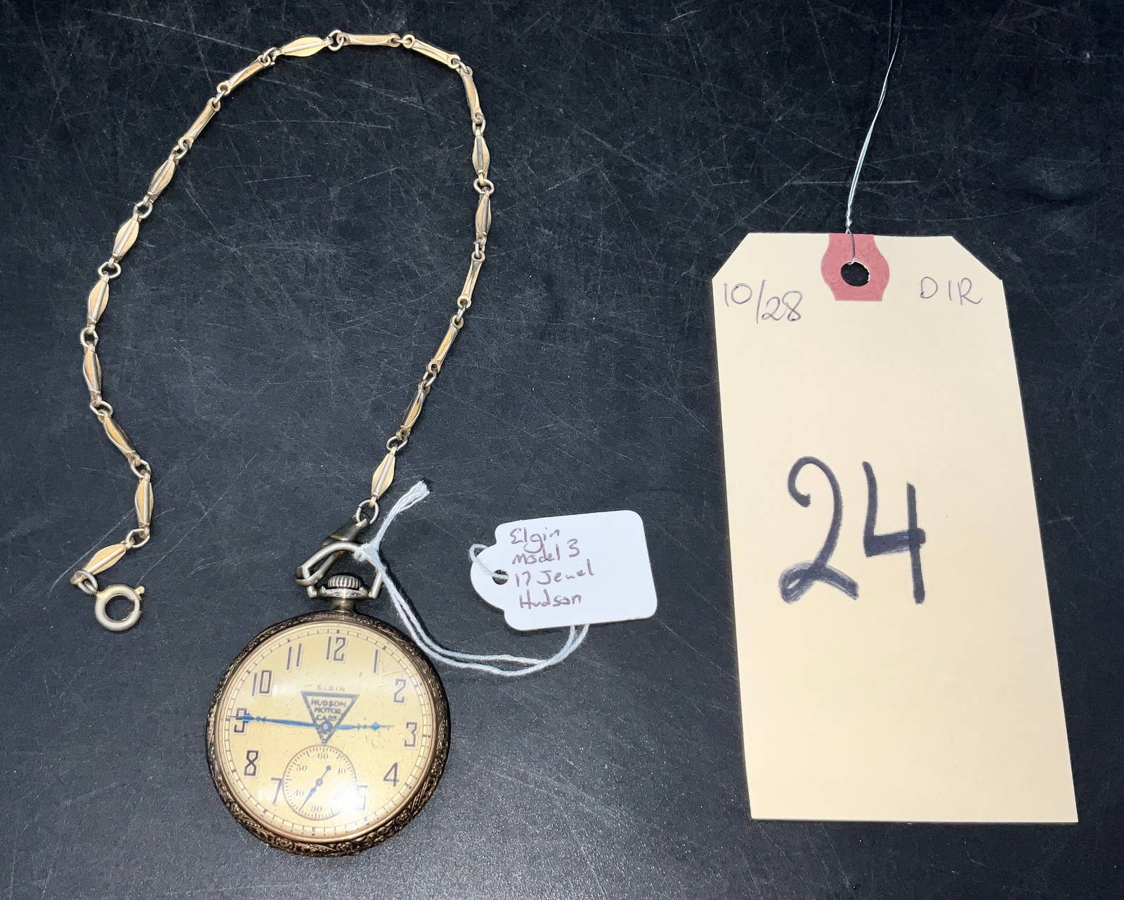 Elgin Model 3 Pocket Watch Auction
