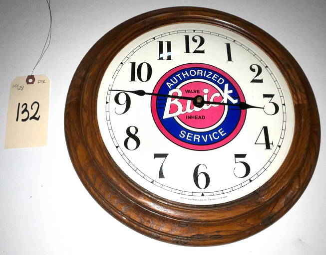 Buick Authorized Service Clock