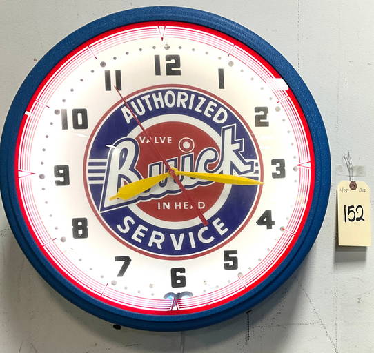 Buick Authorized Service Wall Clock
