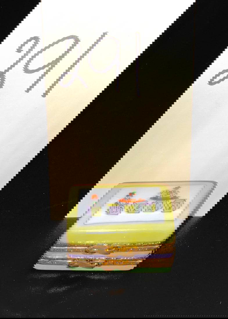 Limoges France Signed Limited Edition First Tooth Porcelain Box. Auction