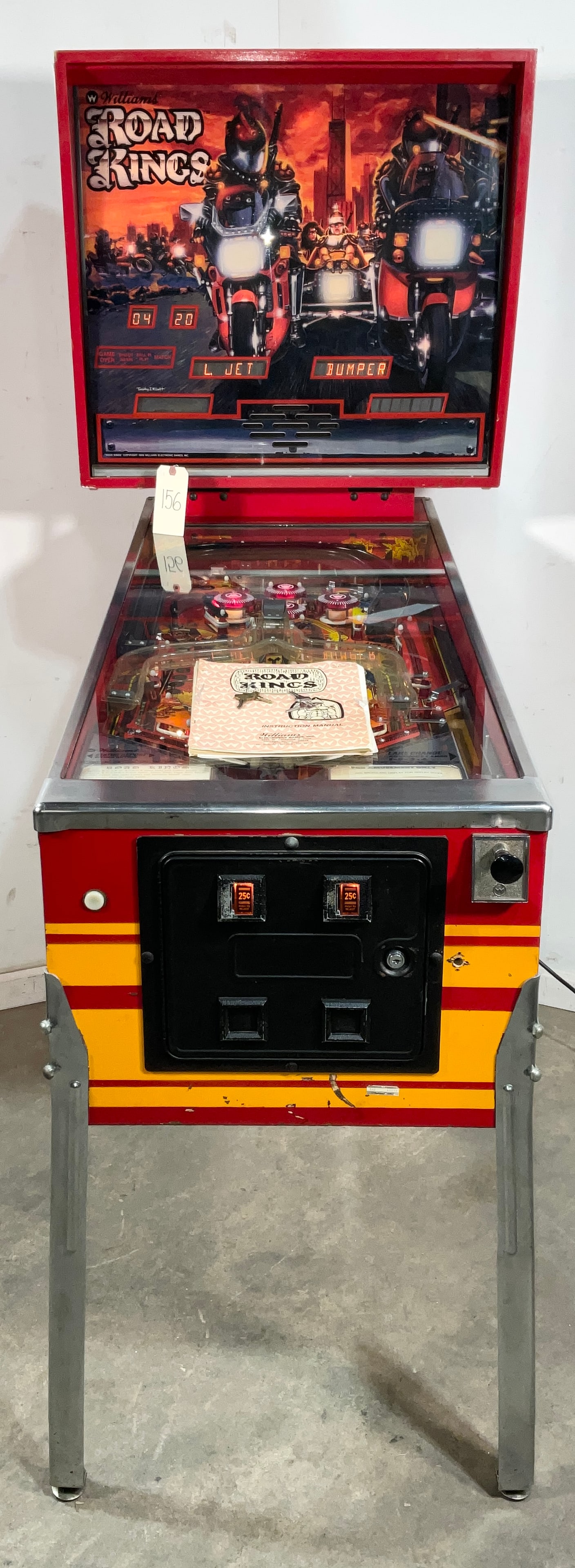 Vintage Williams Electronics Road Kings Working Pinball Machine. - Feb ...