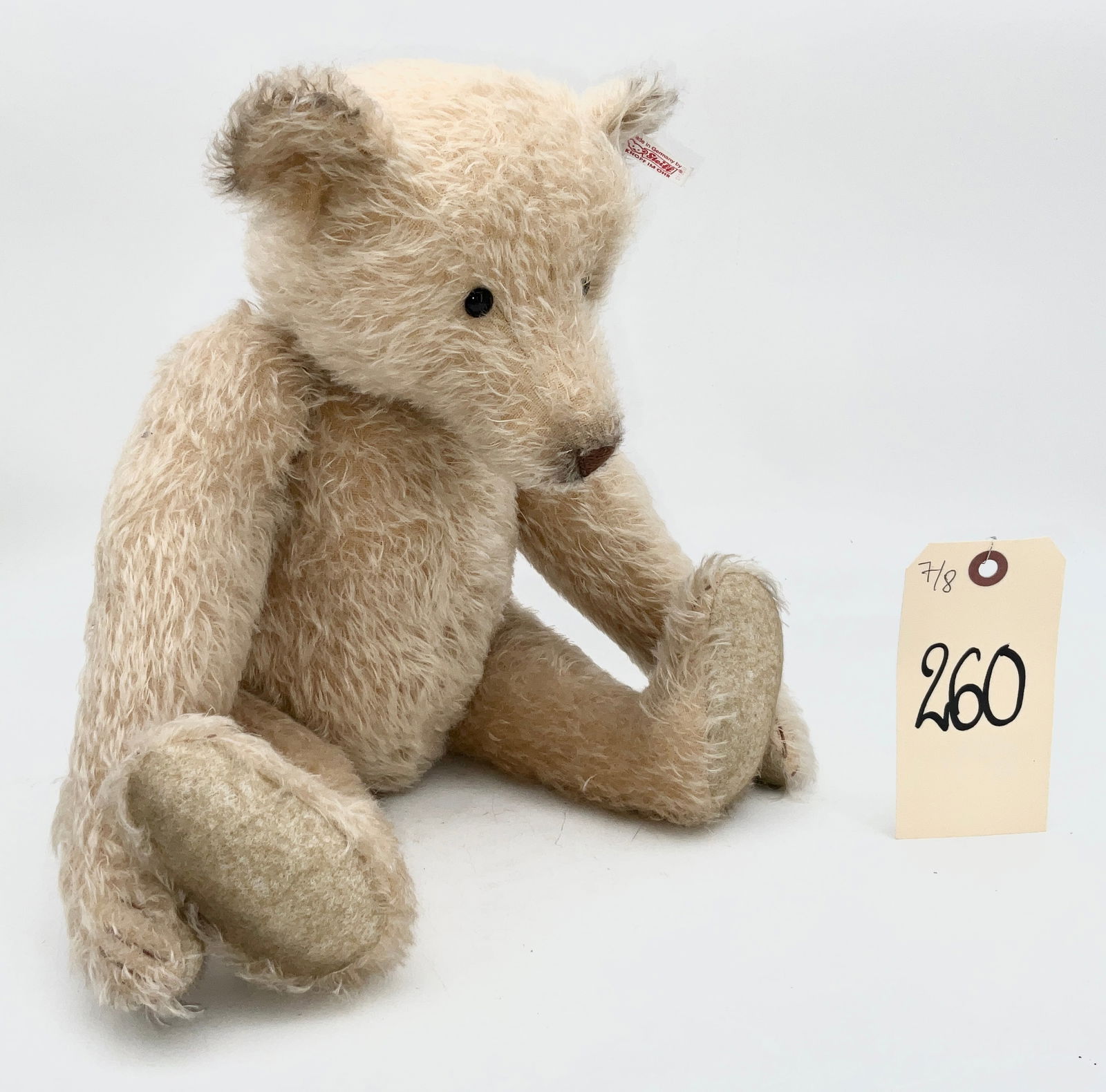 Vintage Jointed Steiff Teddy Bear, Original Ear Tag. - Jul 08, 2025 ...
