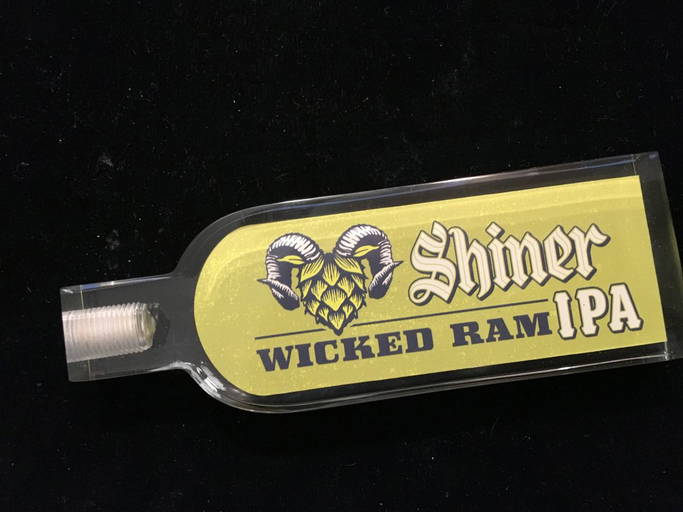 Shiner Shotgun Style Beer Tap Handle