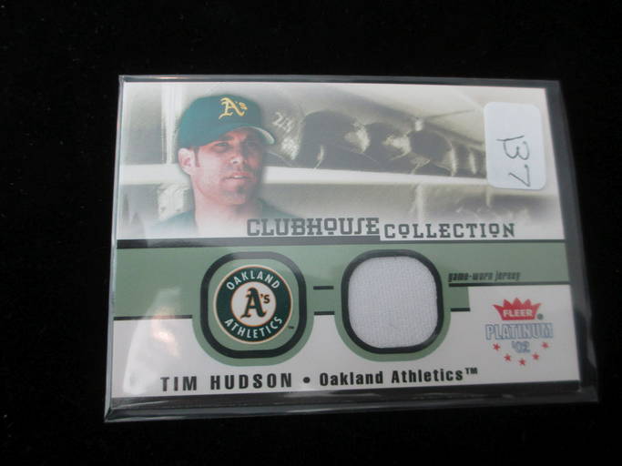 Tim Hudson Jersey Card