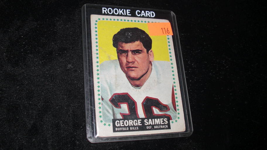 Vintage George Saimes Buffalo Bills