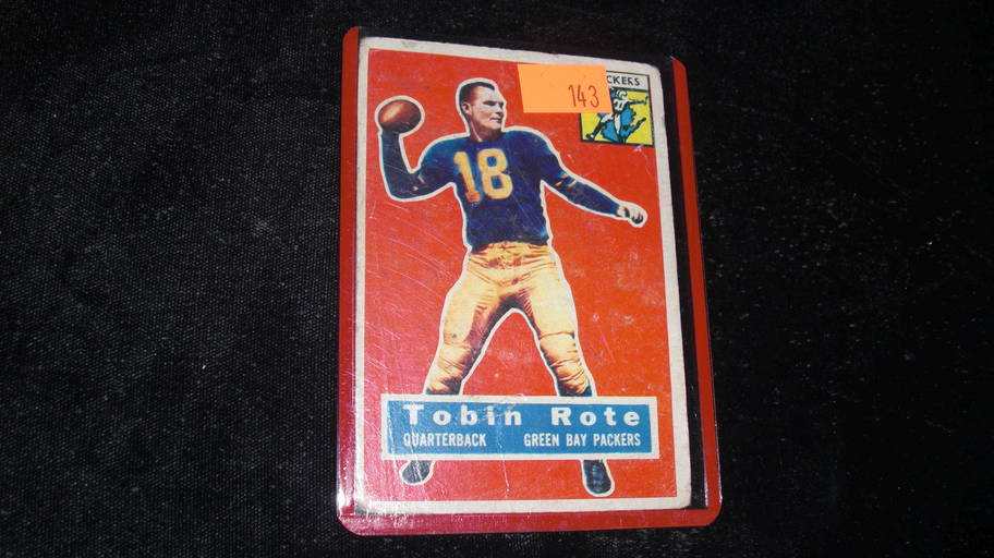 Vintage Tobin Rote Green Bay Packers