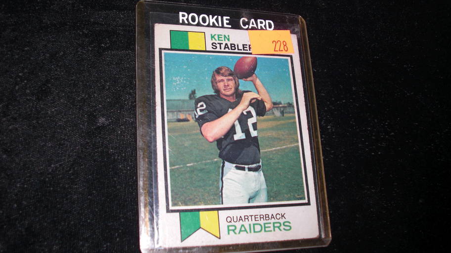 Vintage Ken Stabler Raider Rookie