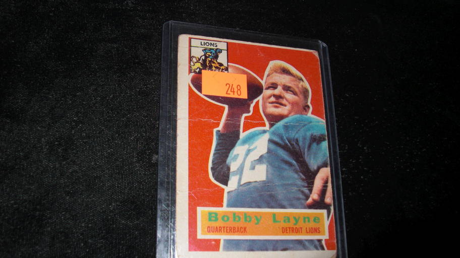 Vintage Bobby Layne Lions