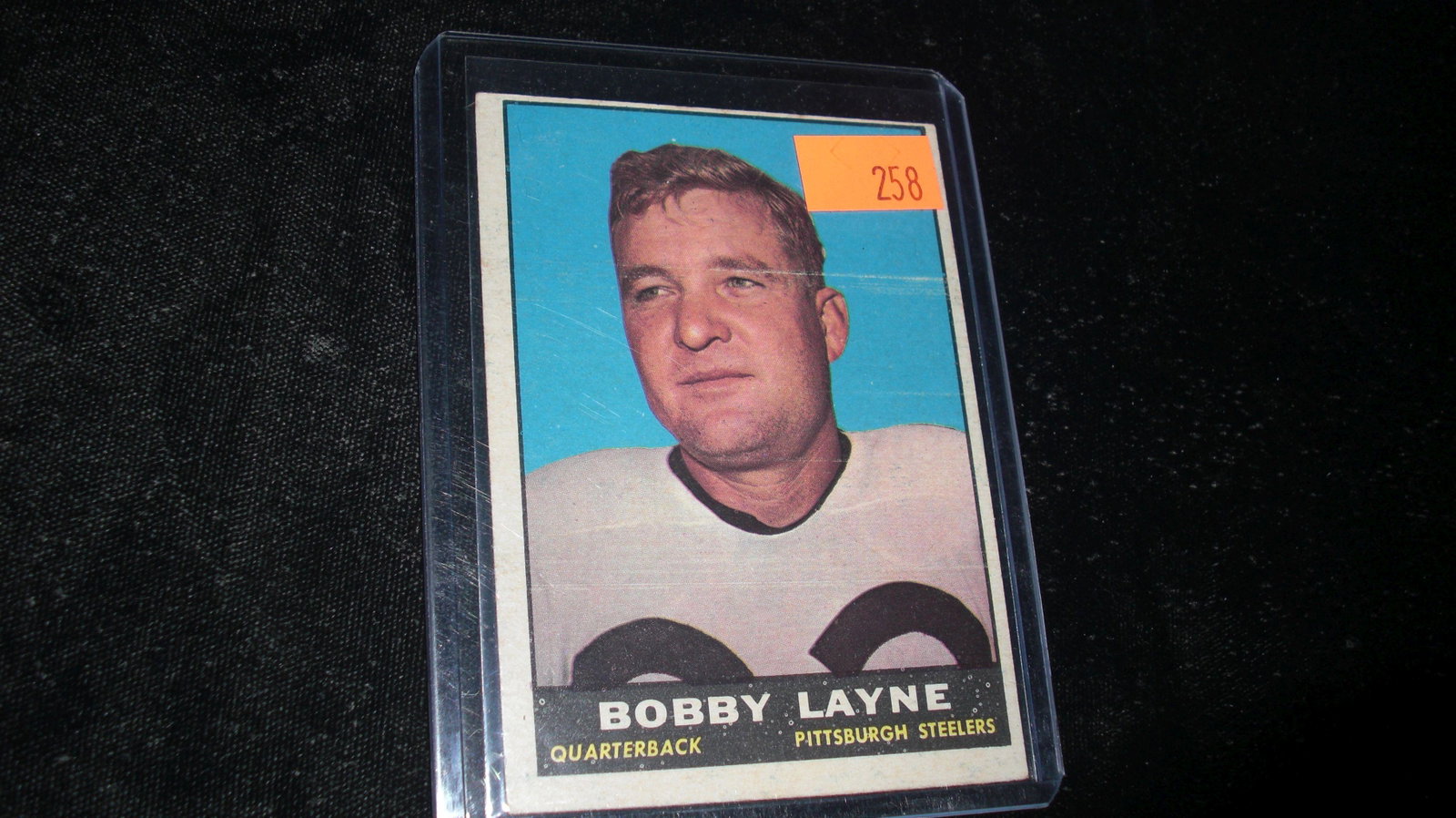 Vintage Bobby Layne Steelers