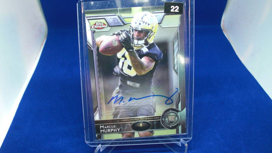 Marcus Murphy Signature Rookie