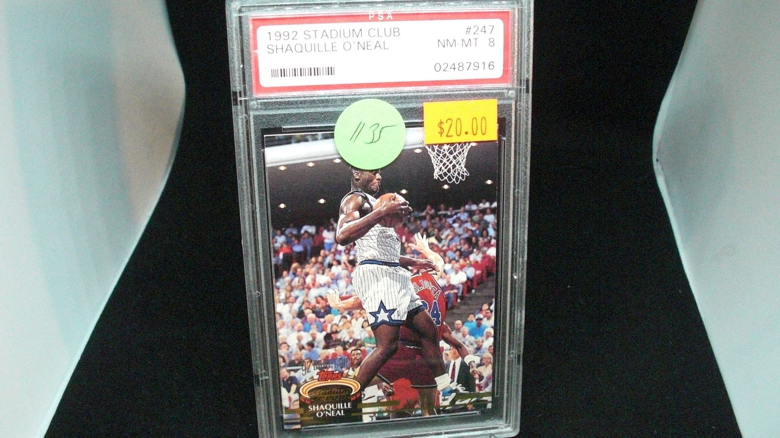 Psa Graded 8 Shaquille Oneal Draft Picks