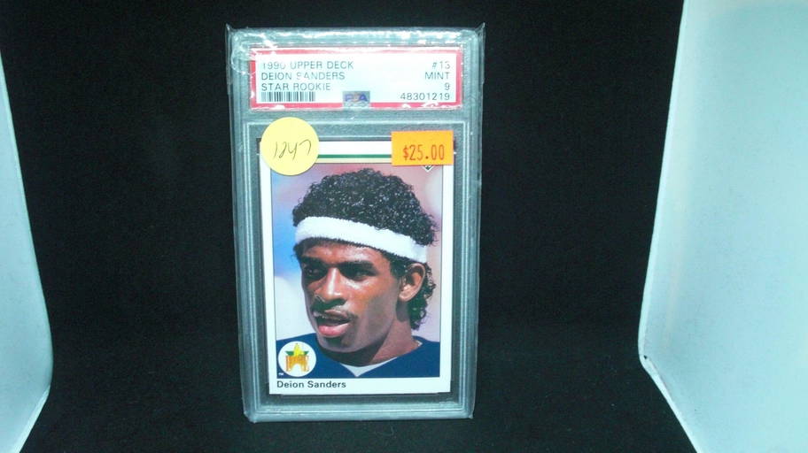 Psa Graded 9 Deion Sanders Rookie Card